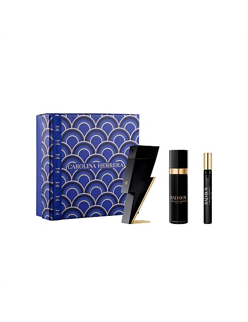 Carolina Herrera Bad Boy Edt 100ml Gift Set | David Jones