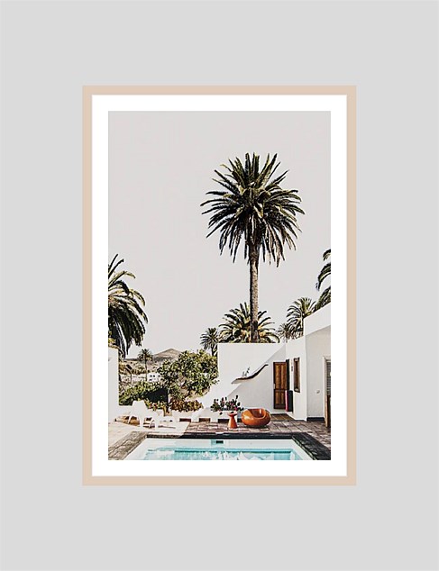 Framehub Palm Vacation 120 X 80 Framed Print | David Jones