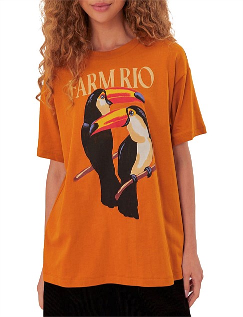 Farm Rio Farm Rio Toucan Relaxed T-shirt | David Jones