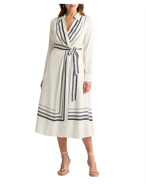 David Lawrence Astrid Geometric Dress | David Jones