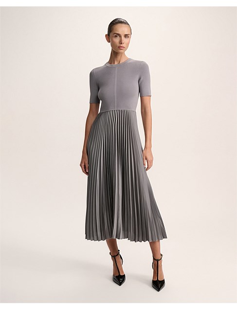 Saba Vicky Mixed Media Dress | David Jones