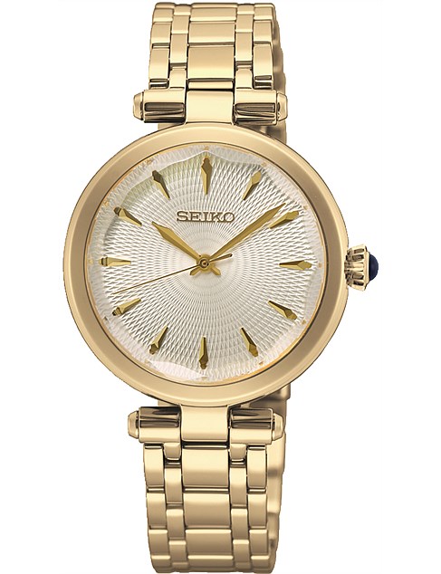 Seiko Daywear 50m Caprice Classic Line Faceted Glass | David Jones