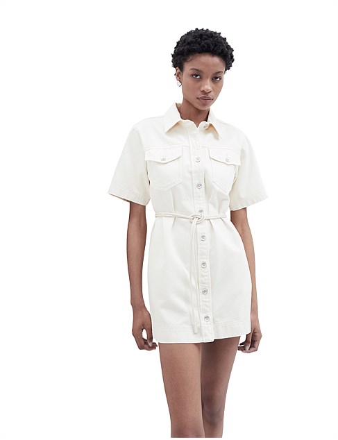 Unison Denim Utility Dress | David Jones