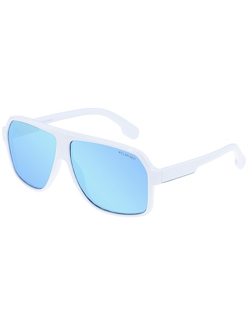 Cancer Council Camden White Aviator Sunglasses | David Jones