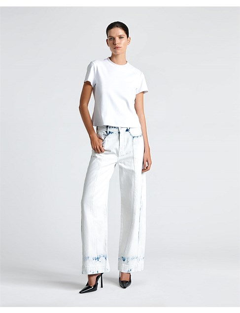 Cue Bleached Denim Jeans | David Jones
