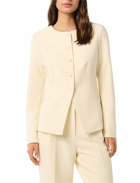 Forever New Goldie High Neck Blazer | David Jones