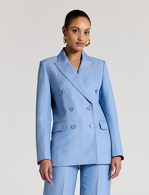 Perri Cutten Lea Linen Jacket | David Jones