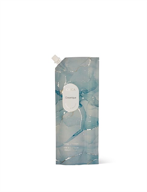 Circa Oceanique Reed Diffuser Refill Pouch & Reeds 250ml | David Jones