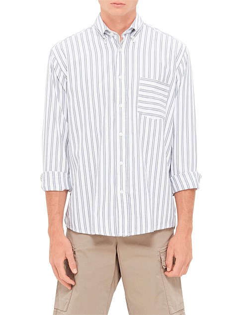 Boss Lambey_1 Long Sleeve Shirt | David Jones