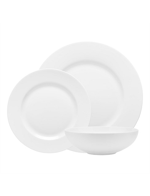 Ecology Canvas 12pc Dinner Set Rim | David Jones
