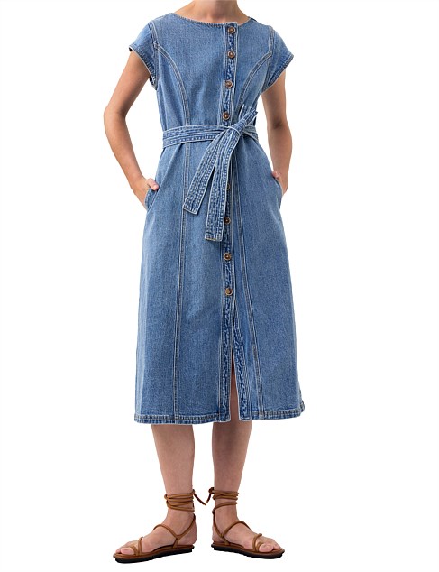 Morrison Hunter Denim Dress | David Jones