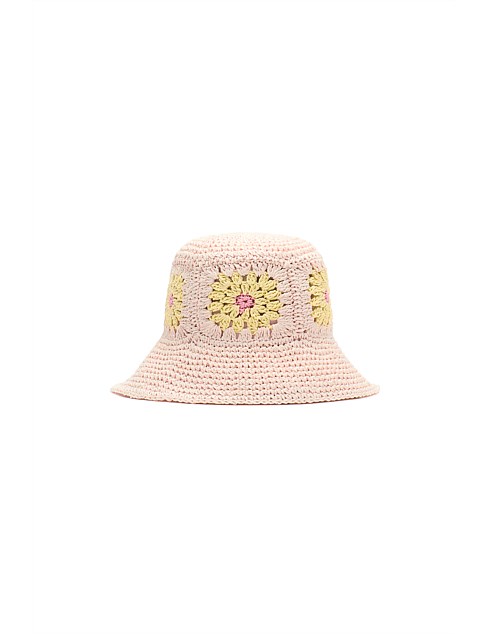 Seed Heritage Paper Straw Daisy Hat | David Jones