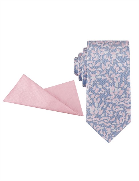 Abelard Tie & Pocket Square Set | David Jones