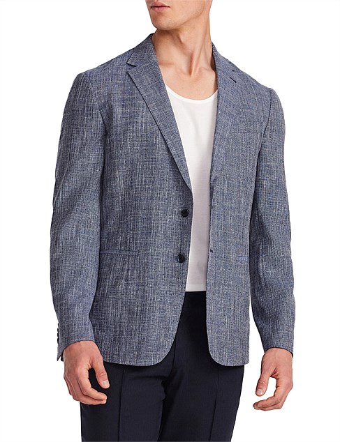 Calibre Crossweave Suit Jacket | David Jones