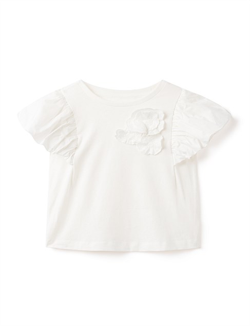 Forever New Joy Flower Girls Tee | David Jones