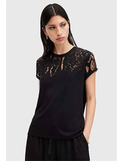 Allsaints Anna Snake Tee | David Jones