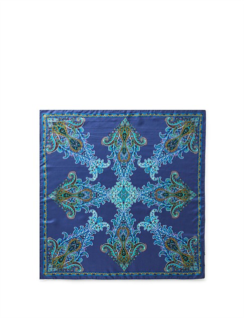 Milana 70 X 70 Paisley Silk Scarf | David Jones