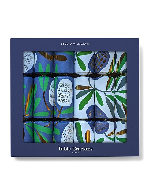 Studio Milligram Table Crackers Set Of 6 -Banksia | David Jones