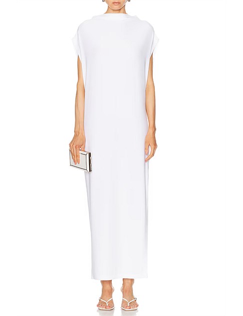 Norma Kamali Sleeveless All In One Side Slit Gown | David Jones