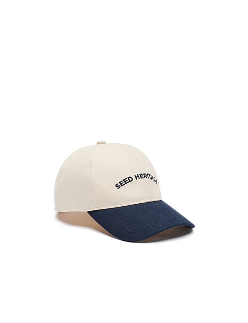 Seed Heritage Two Tone Seed Heritage Cap | David Jones