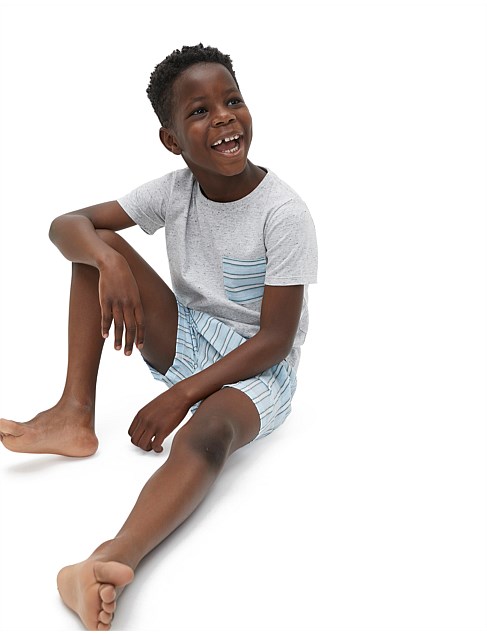 Seed Heritage Stripe Pocket Pyjama | David Jones