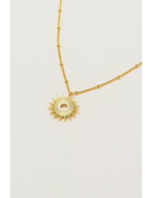 Estella Bartlett Sunburst Pendant Necklace | David Jones