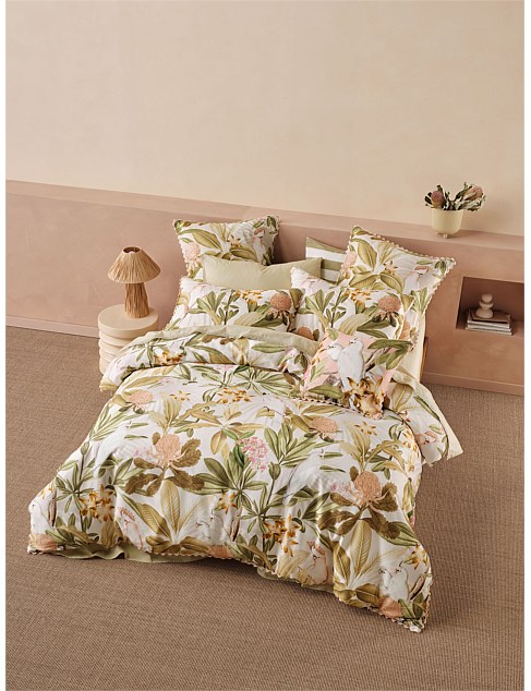 Linen House Calista Super King Quilt Cover Set | David Jones