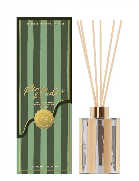 The Aromatherapy Co. Festive Pine & Cedar Diffuser 100ml | David Jones