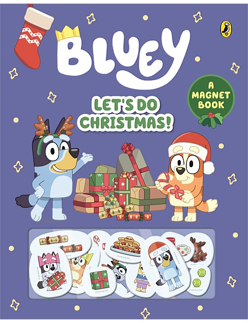 Penguin Bluey Christmas Magnet Fun | David Jones