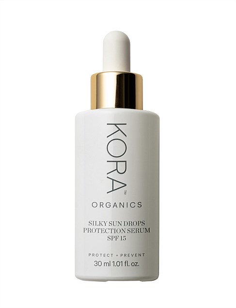 Kora Organics By Miranda Kerr Silky Sun Drops Protection Serum Spf 15 30ml | David Jones