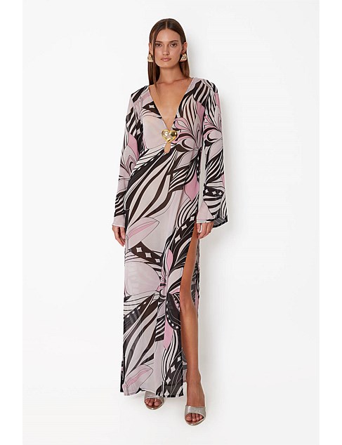 Cin Cin Hotline Heart Maxi Dress | David Jones