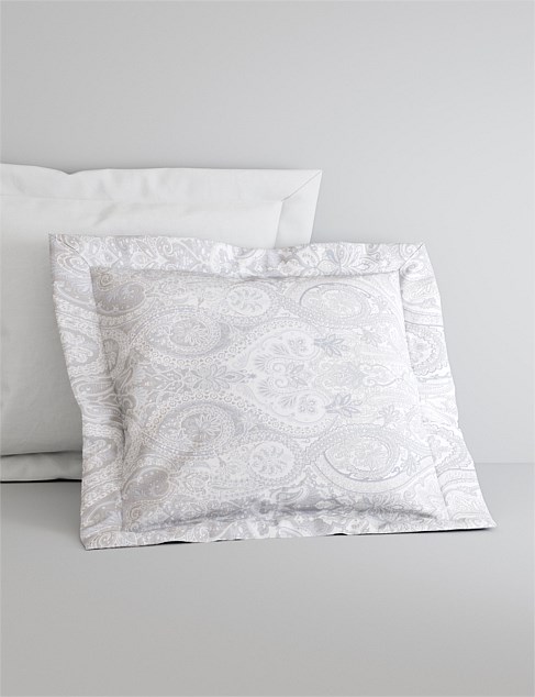 Sheridan Marette Tailored European Pillowcase In Orient Blue | David Jones