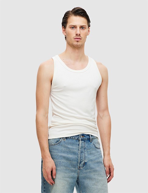 Neuw Denim Ribbed Tank | David Jones