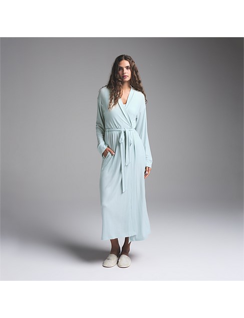Skims Soft Lounge Long Robe | David Jones