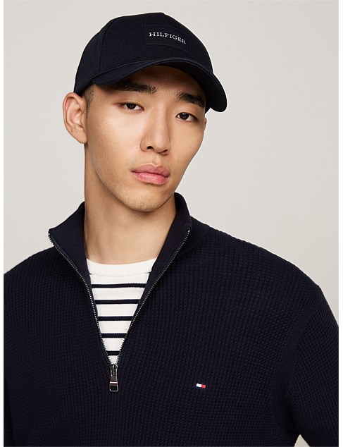 Tommy Hilfiger Th Monotype Patch Cap | David Jones