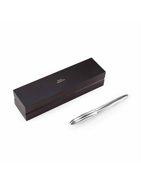 Royal Selangor Solus Boston Broad Nib Fountain Pen In Wood Box | David ...