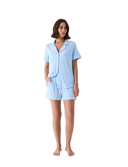 Wanderluxe Sleepwear Maya Tencel Modal Boxer Set | David Jones