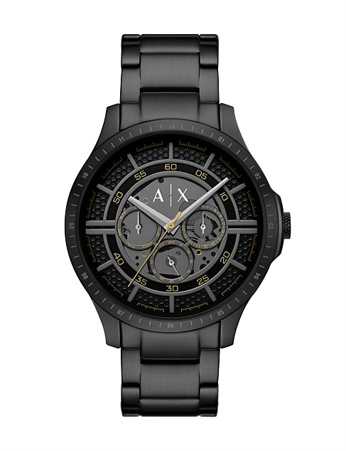 Armani Exchange Black Chronograph Watch | David Jones