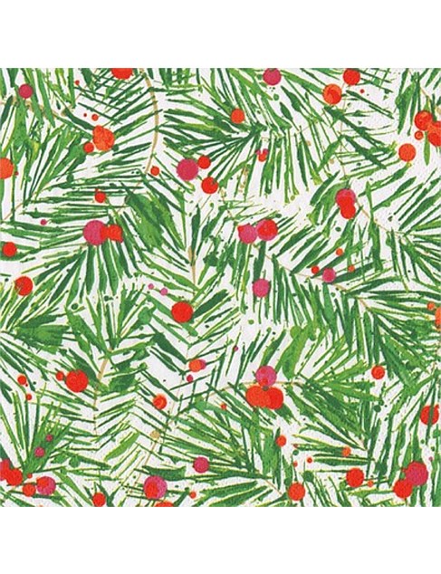 Caspari Masaki Ryo-christmas Mischief Lunch Napkins | David Jones