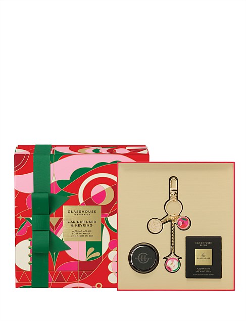 Glasshouse Fragrances Car Diffuser & Keyring Gift Set | David Jones
