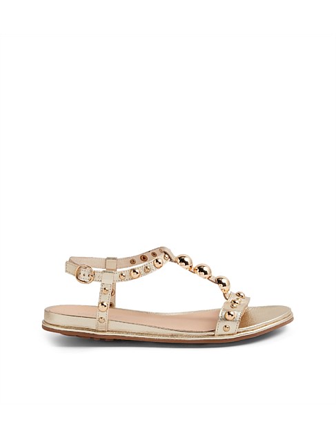 Midas Baje Mi Pale Gold Leather | David Jones