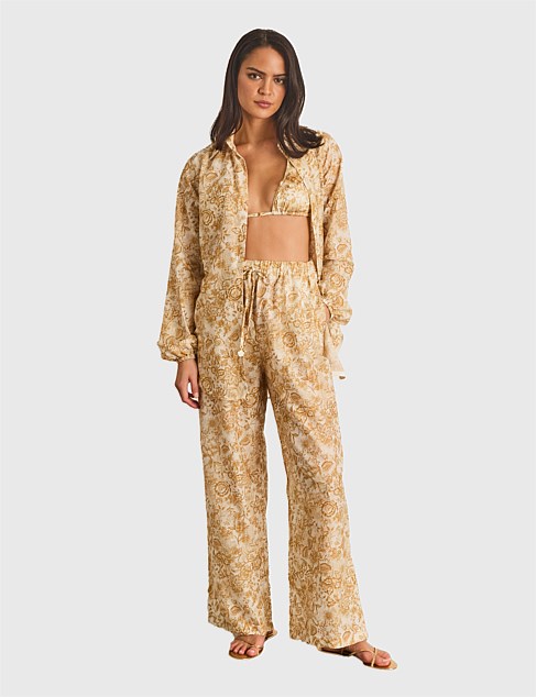 Aqua Blu Luminary Resort Pants | David Jones