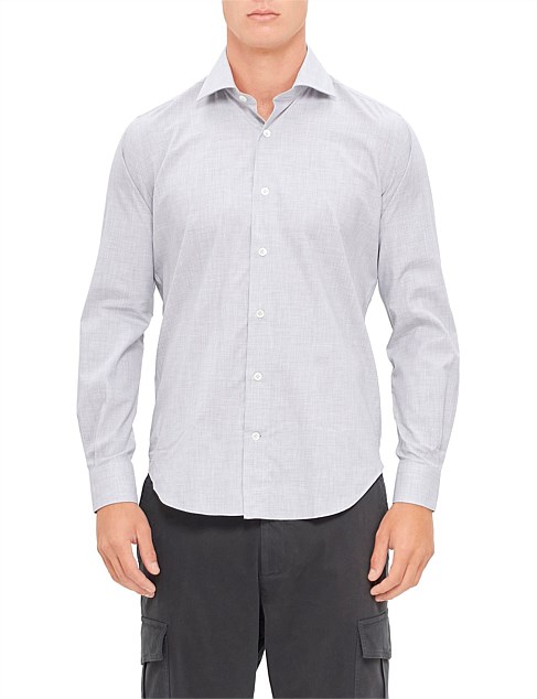 Eleventy Urban Dandy Casual Shirt With Mother-of-pearl Buttons | David ...