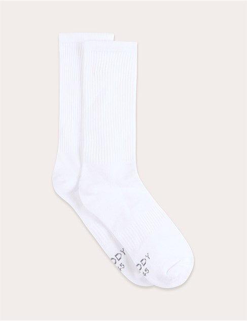 Boody Cushioned Crew Socks | David Jones