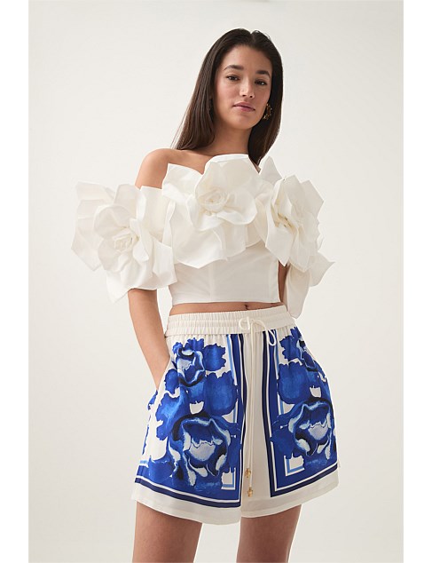 Aje Atomic Silk Drawstring Short | David Jones