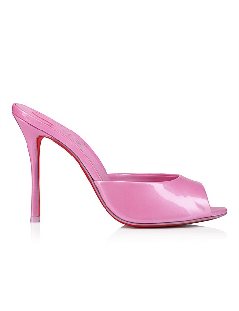 Christian Louboutin Me Dolly 100 Patent Perle/lining Baby B/lin Baby B ...