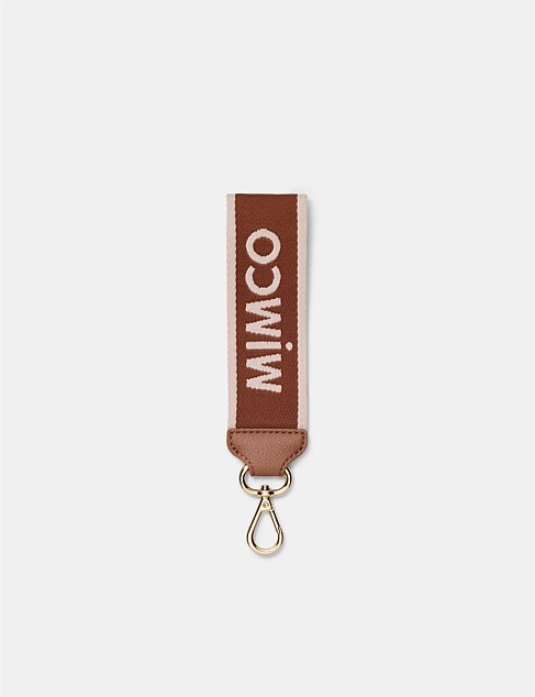 Mimco Stripe Webbing Wrist Strap | David Jones