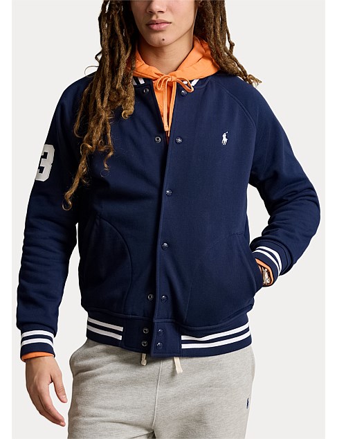 Polo Ralph Lauren Triple-pony Fleece Baseball Jacket | David Jones