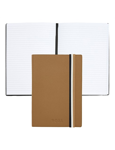 Boss Notebook A6 Iconic Camel Lined Paper | David Jones