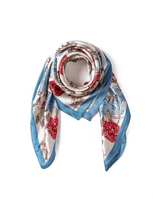 Gregory Ladner Floral Kerchief | David Jones